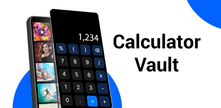 Calculator Vault App – Hide Photos & Videos Securely | BlueLine Studio